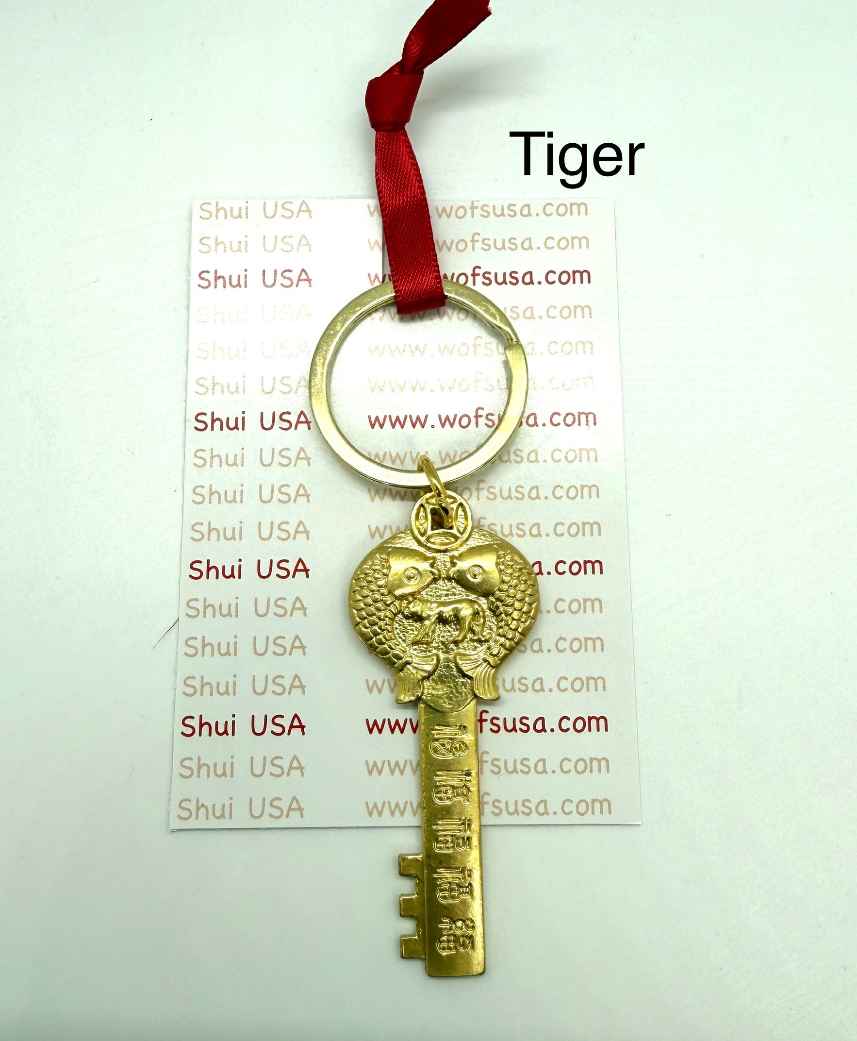 Wealth Key for Money Luck - Tiger – World Of Feng Shui USA