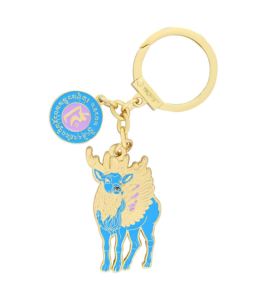 Sky Deer With Spirit Essence Amulet (7263) – World Of Feng Shui USA